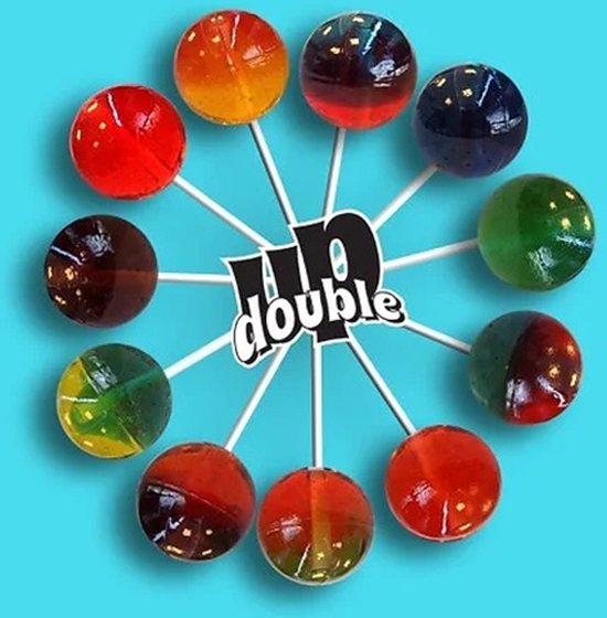 Double Up lollies Double Up Lolly's 60 stuks assorti | bol