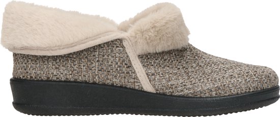 Belizia Pantoffels - Dames - Beige - Maat 37 | bol