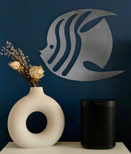 Capra Design | Vis | Cortenstaal | Tuindecoratie | Roestkleurig ...