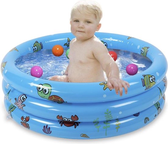 Inflatable Baby Bath Durable Swimming Pool Foldable Ballpit Pool Fun ...