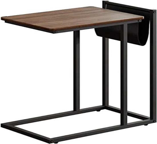 Novilla Sofa bijzettafel - C-vormige laptop bijzettafel voor woonkamer ...