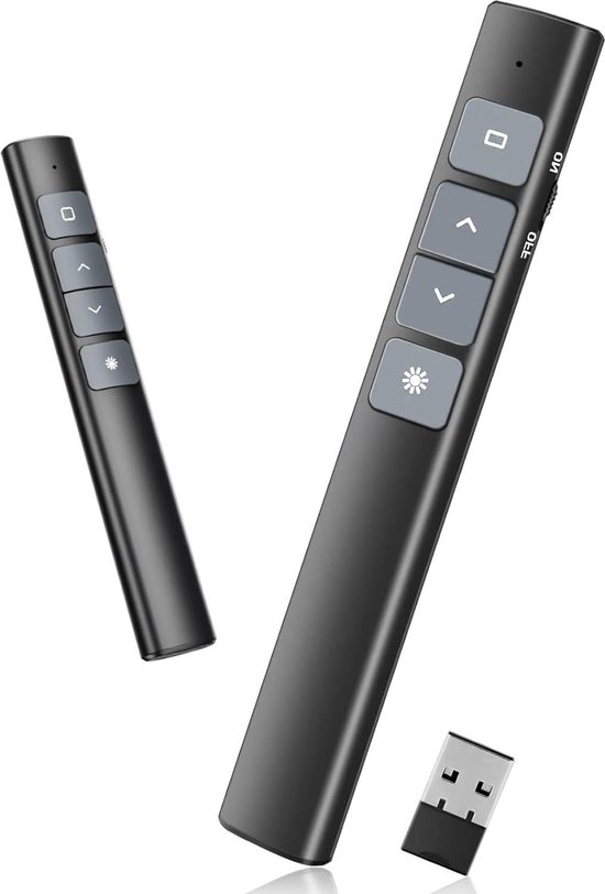 Presentatie Remote Clicker 2.4 GHz Hyperlink Draadloze Presenter voor ...