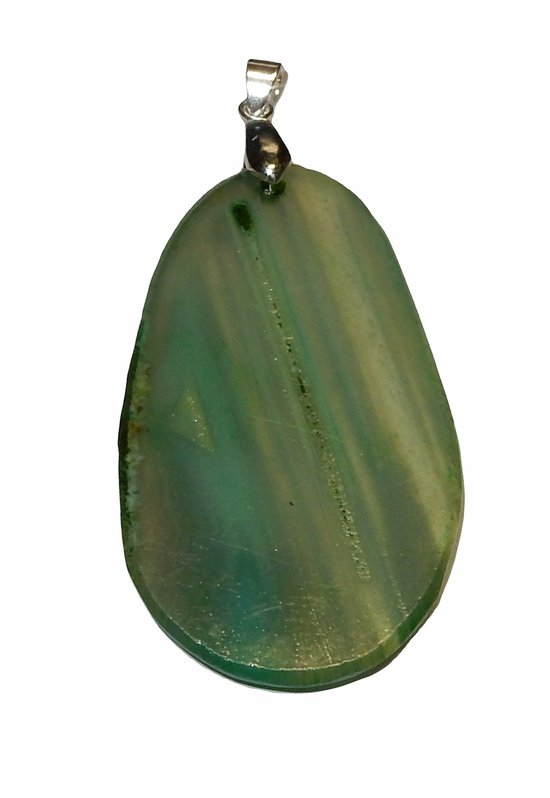 Natuurlijke Agaat Hanger (groot) | bol