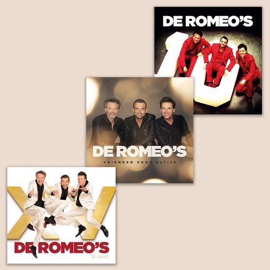 De Romeo's / 3CD-BOX (10 / Vrienden Voor Altijd / 15 Jaar), De Romeo's ...