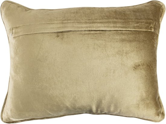 half kussen fluweel goud 35x45cm | bol