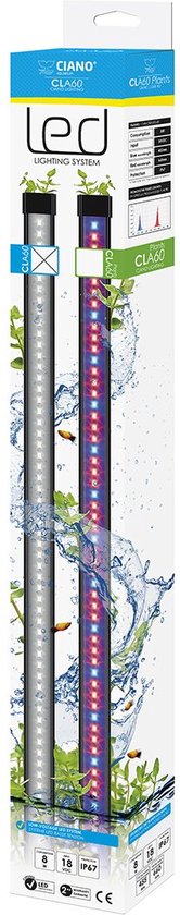 Ciano - Aquariumverlichting - Vissen - Ciano Led Cla60 Aqua 60 & 80 8w ...