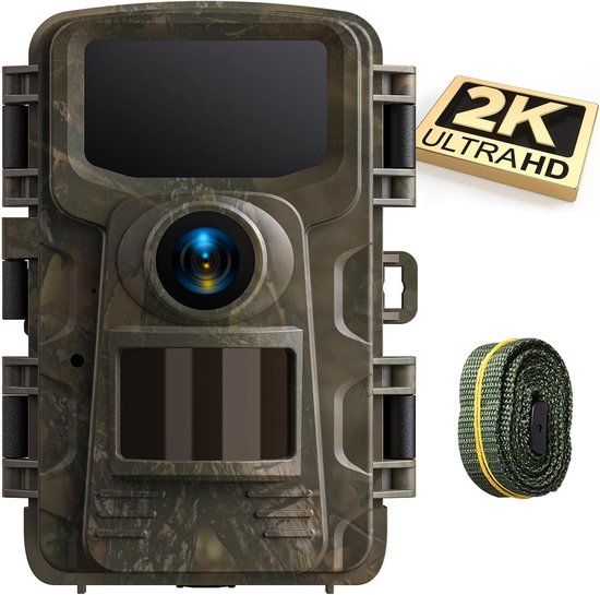 Wildcamera - Wildcamera voor Buiten - Wildcamera met Nachtzicht - Wild ...