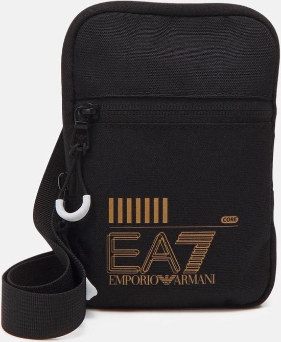 EA7 Emporio Armani Train More Mini Pouch Bag Black | bol