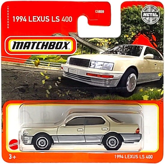 MATCHBOX 93-100 LEXUS LS400 1994 METALIC SILBER (1:64) | bol