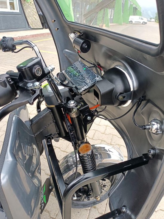 Bromfiets driewieler, Motor 3900W, Volta Hercules, Tuk Tuk, 72V, 60Ah ...