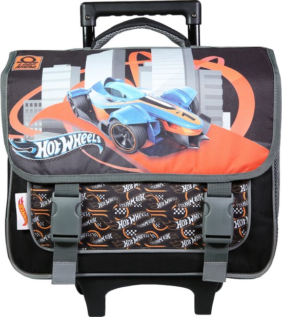 Hot Wheels boekentas schooltas trolley rugzak 38 cm | bol