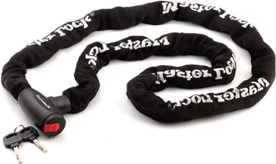 Master Lock Kettingslot voor motorfiets - 2 meter Ketting - Sleutel ...