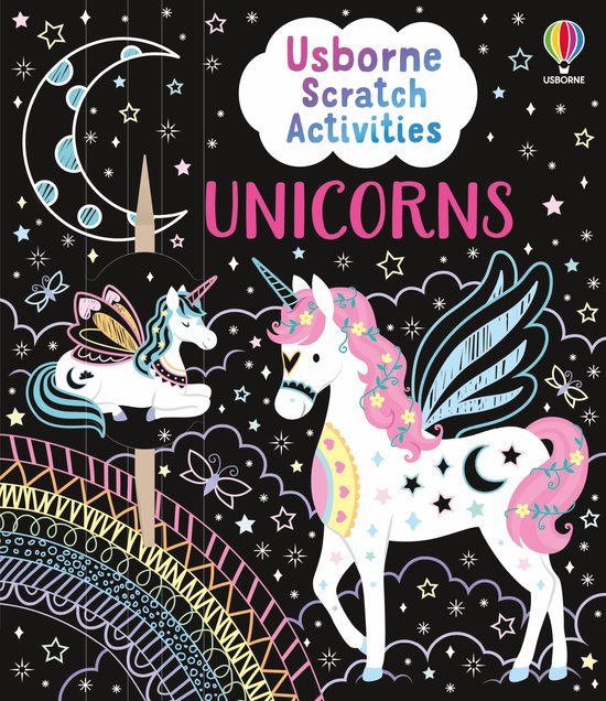 Usborne Scratch Activities- Usborne Scratch Activities Unicorns, Rosie ...