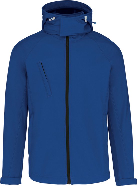 Kariban Heren softshell jas met afneembare capuchon K413 - Dark Royal ...