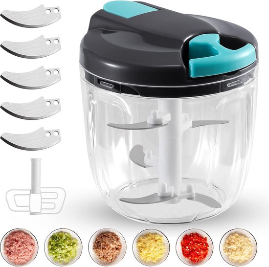 Onion Slicer Manual Vegetable Chopper 900 ml - Multifunctional Onion ...