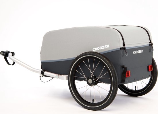 Croozer Cargo Kalle Fietskar / Transportkar Steen Grijs | bol