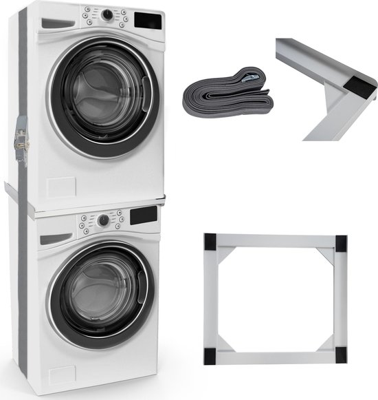 CLP Opbouwmeubel voor wasmachines - Ombouw - Verhoger - Rek ...