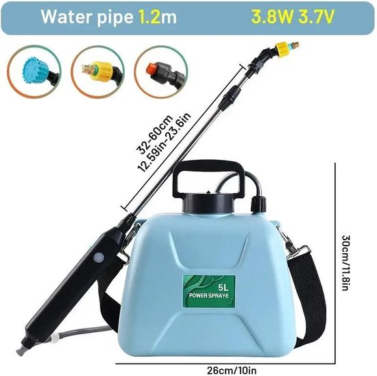 Tuinsproeier - Watersproeier - Irrigatie - Plantenspuit - Elektrisch ...