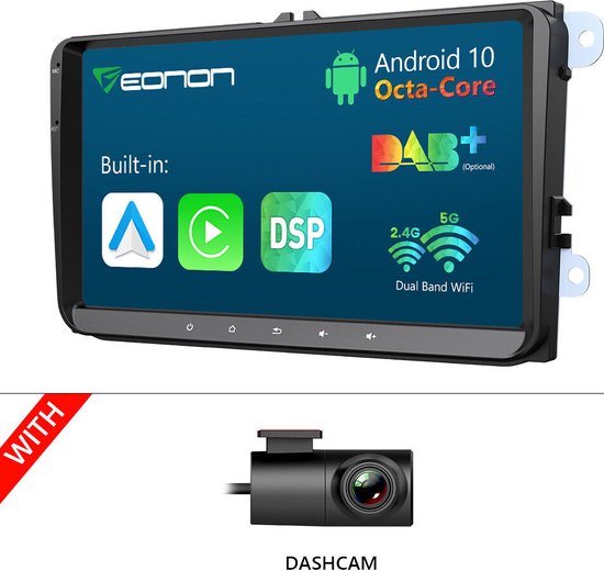 Eonon Android 10 Head Unit - 9 Inch IPS Display | bol