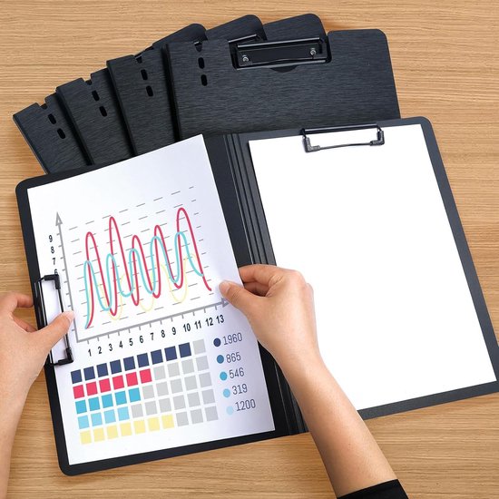 A4 Klembord Map 5 STKS - Clipboard A4 Clip Board | bol