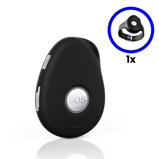 EVO 7S 4G Zwart - SOS Noodknop - Alarmknop voor Personen & Ouderen ...