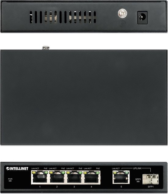 Intellinet 561822 netwerk switch Gigabit Ethernet (10/100/1000) Power ...