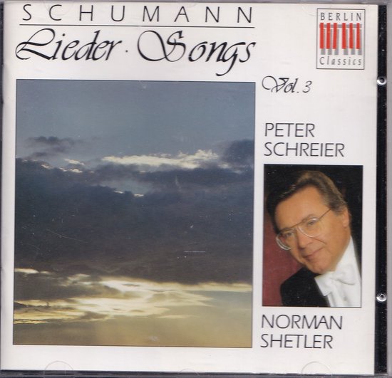 Lieder vol. 3 - Robert Schumann - Peter Schreier (tenor), Norman ...