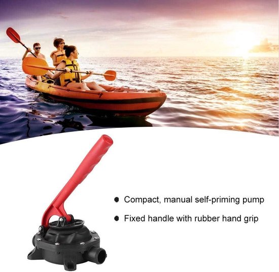 Handmembraanpomp voor Boot Yacht - Handmatig - Marine - Plastic handvat ...