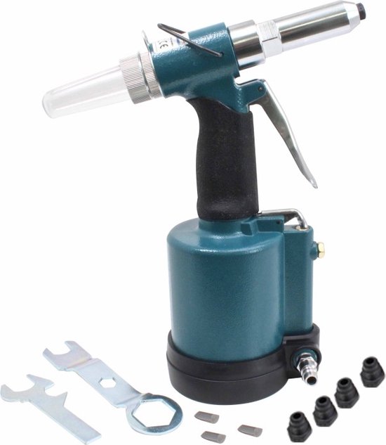 Luchtpoptang - 2.4 tot 6.4 mm - Pneumatische popnageltang - Popnagel ...