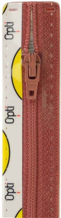 Opti 4800 S40 spiraalrits 4mm niet deelbaar 18 cm met werratrekker pastel rood | bol
