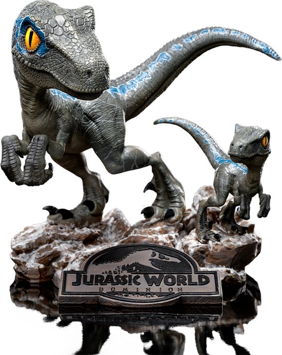 Velociraptor Blue & Beta - Jurassic World Dominion - MiniCo - Iron ...
