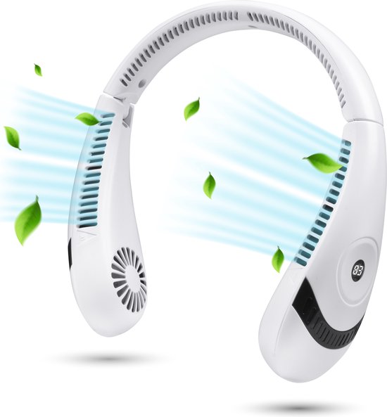 Nuvance - Nek Ventilator - Neck Fan - 3 Standen - Oplaadbare ...