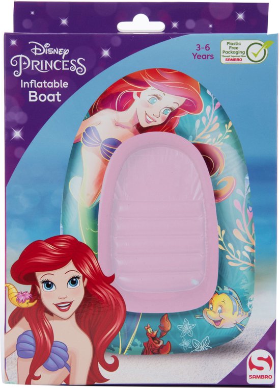 Sambro Disney Princess Ariel Opblaasbare Boot 100 Cm | bol