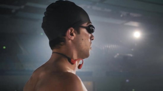 Shokz OpenSwim Pro - Bone Conduction Sporthoofdtelefoon - Open-ear | bol