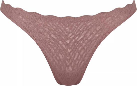 sloggi ZERO Feel Bliss String Dames Onderbroek - Cacao - Maat M | bol