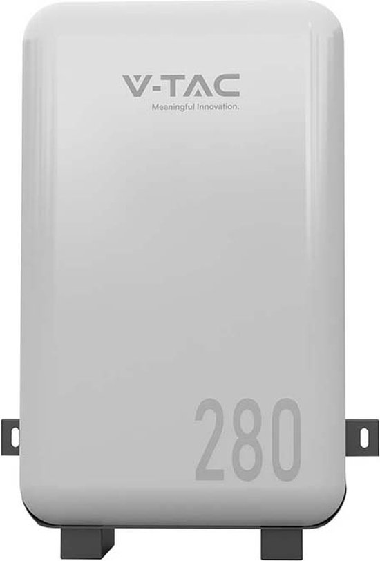 V-TAC VT-48280-W2 Batterijopslag - Buiten - Batterijen - 5 jaar - IP65 ...