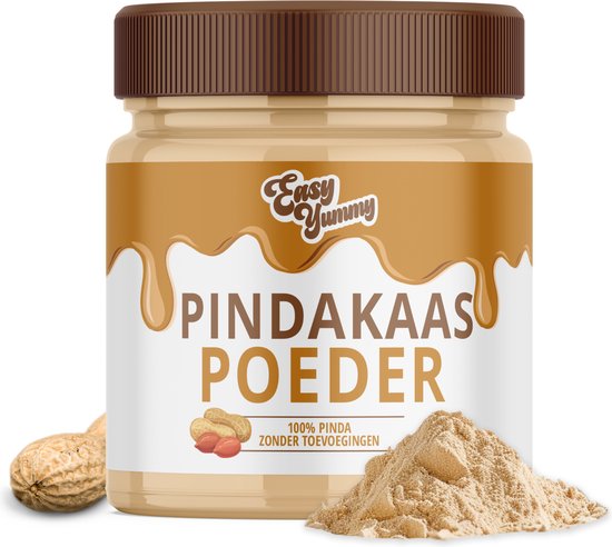 Easy Yummy Pindakaas Poeder (500g) | bol