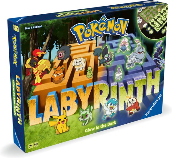 Pokémon Labyrinth Glow in the Dark - Strategisch Bordspel van ...