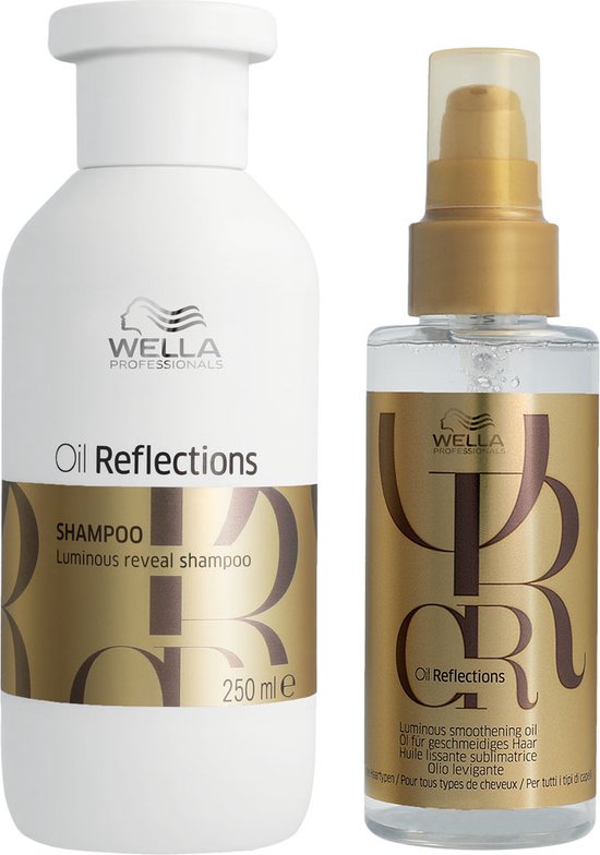 Wella - Oil Reflections Luminous Reveal Shampoo 250ml - Oil Reflections ...