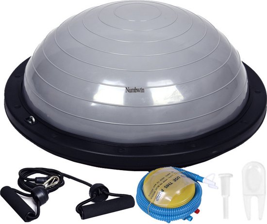 Meedeer Balance Ball 60cm-Balance Trainer-Wiebelkussens-Fitness ball ...