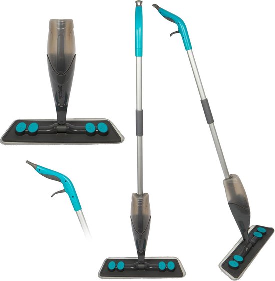 Microfiber Spray Mop - No Chemicals - Built-In Spray Function - Wet or ...