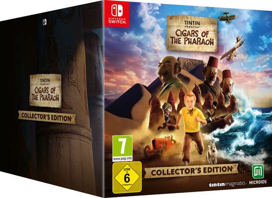 Tintin Reporter: Cigars of the Pharaoh Collector's Edition - Nintendo Switch | Games | bol
