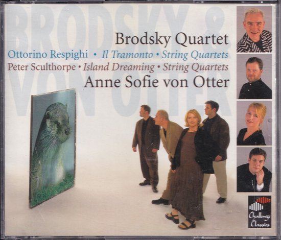 2CD String Quartets - Ottorino Resphigi, Peter Sculthorpe - Brodsky Quartet, Anne... | bol