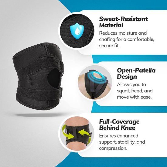 Patella Tracking Short Knee Brace - Post Kneecap Dislocatie ...