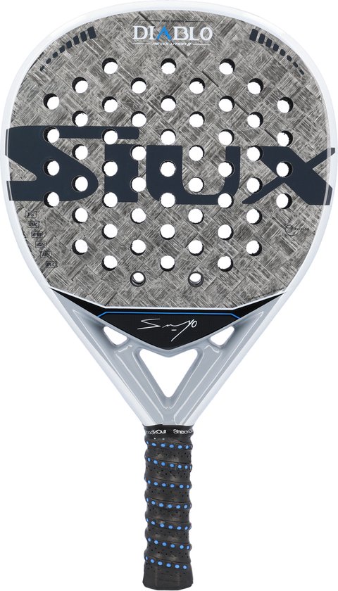 Siux Diablo Revolution II Sanyo Pro 18K (Hybrid) - 2023 padel racket | bol