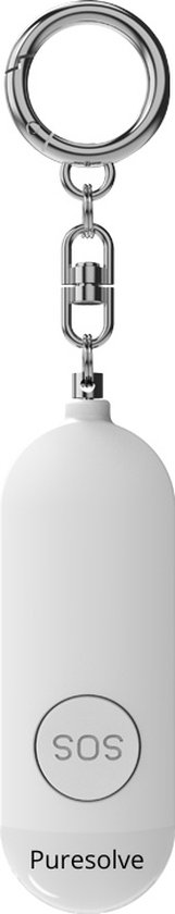 Puresolve Persoonlijk Alarm - 130 dB - SOS knop - Voor ouderen - Met ...