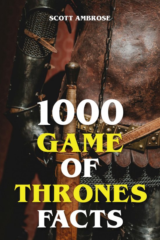 1000 Game of Thrones Facts (ebook), Scott Ambrose | 9783759831972 ...