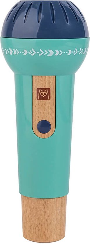 Eurekakids Echo Microfoon voor Baby, Peuter en Kleuter - Hout en ...