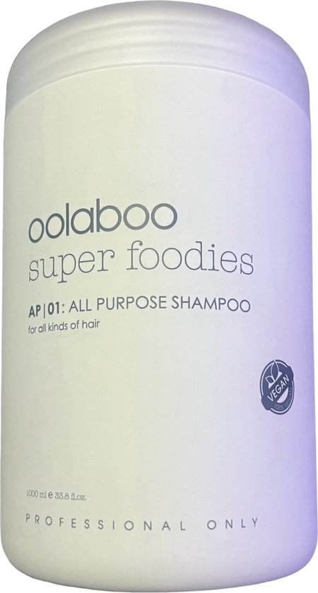 Oolaboo Super Foodies All Purpose Shampoo 1000 ml met pomp | bol