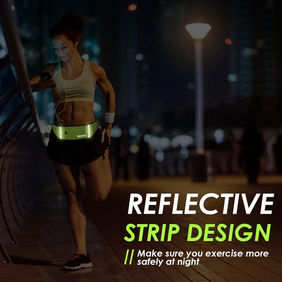 Waterdichte loopgordel met verstelbare band voor mobiele telefoon ...